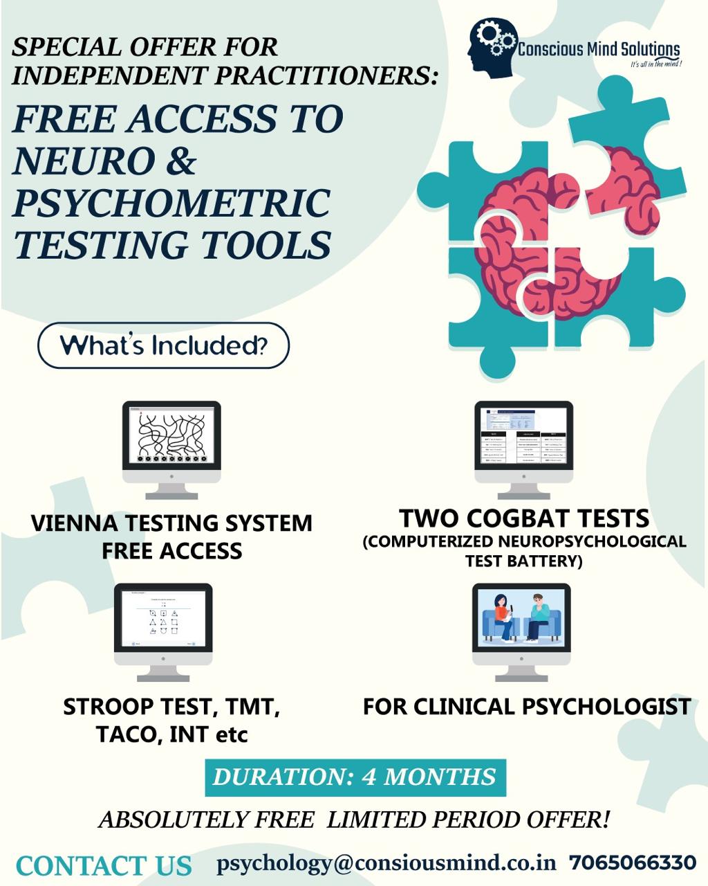 Neuro testing | Psychometric testing | Psychologist test